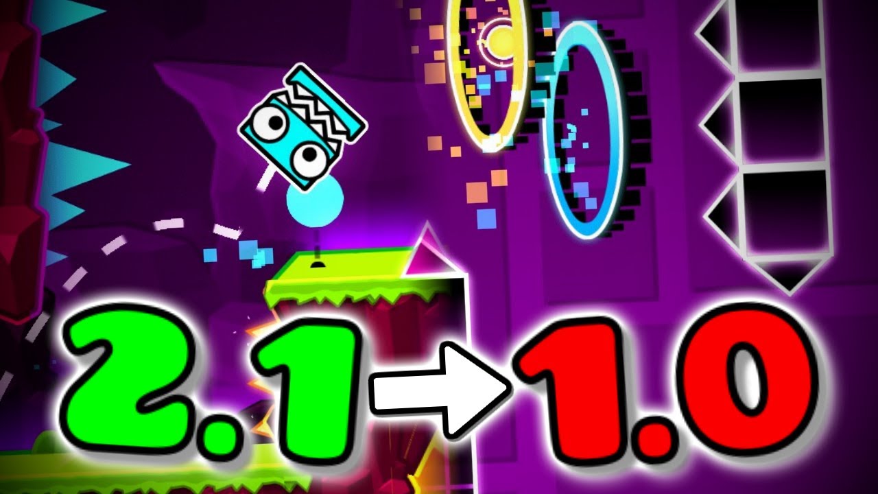 Downgrading Robtop Levels Geometry Dash Youtube