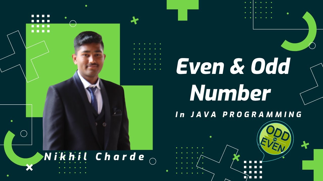 Java Even Number Odd Number Example Program User Input Youtube