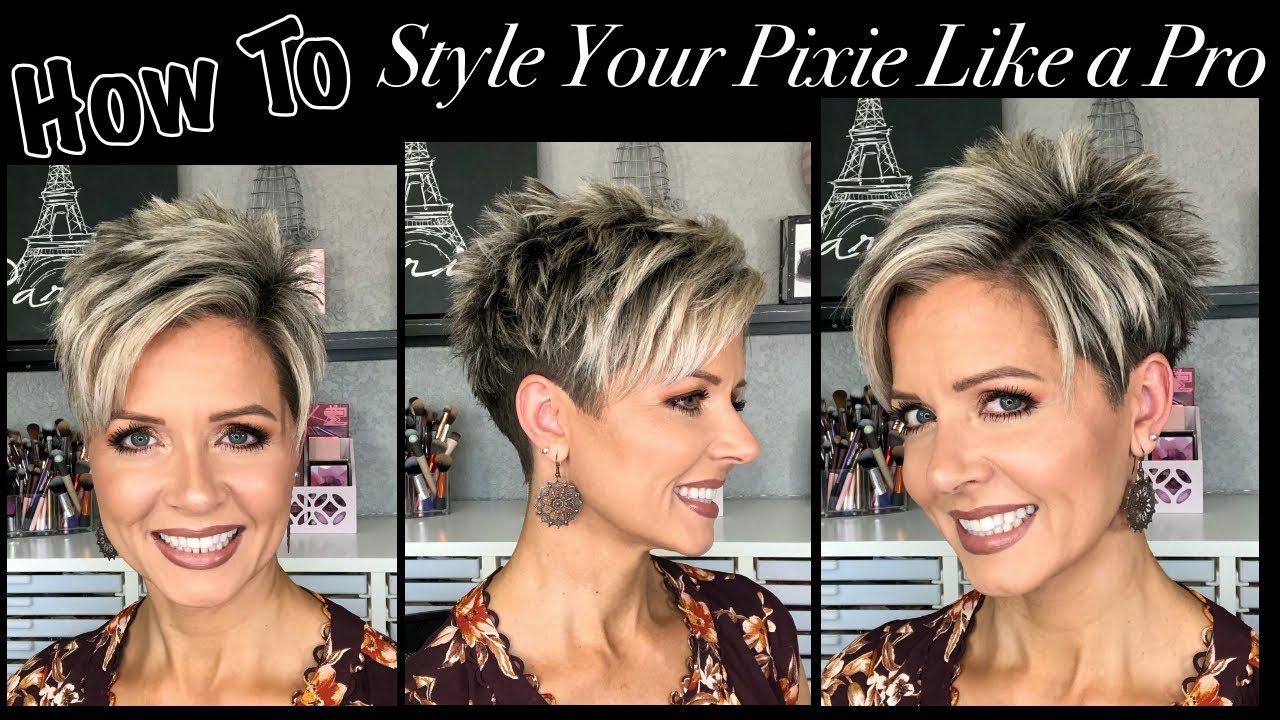 Hair Tutorial Style Your Pixie Like A Pro Youtube