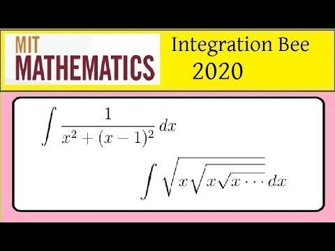 рџђќmit Intг Gration Bee 2020 Qualifying Exam Problem 5 6 Concours De