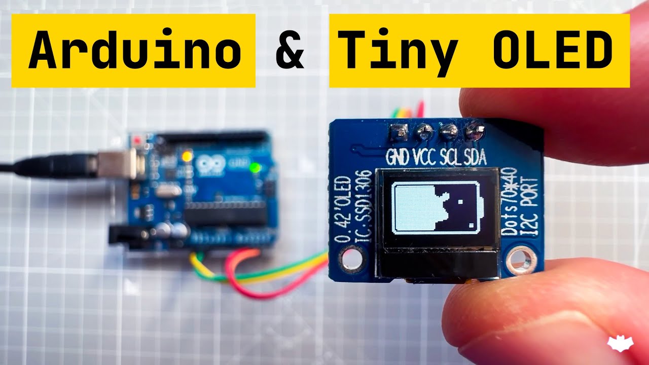 Oled Display With Arduino Tutorial Arduino Arduino Display Arduino