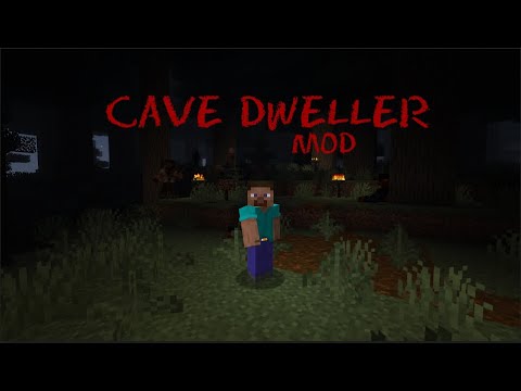 Trying The Minecraft Cave Dweller Mod One Of The Scariest Mods I Ve