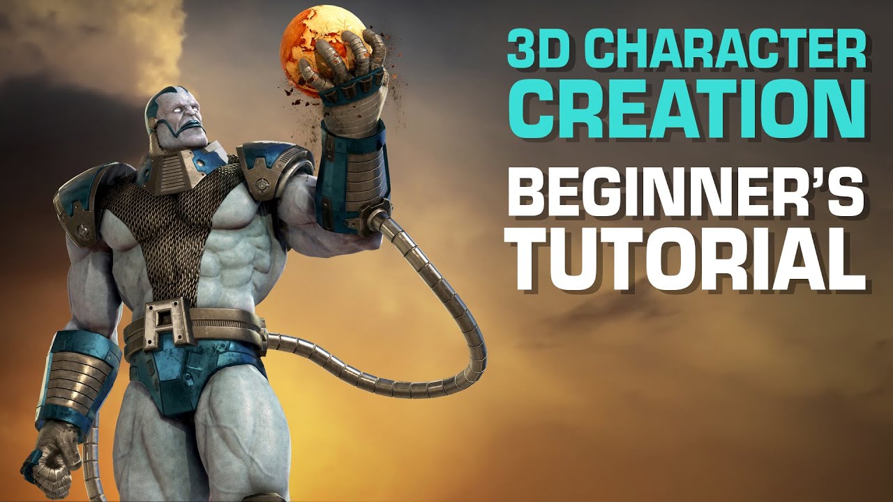 3d Character Creation Tutorial For Beginners Youtube