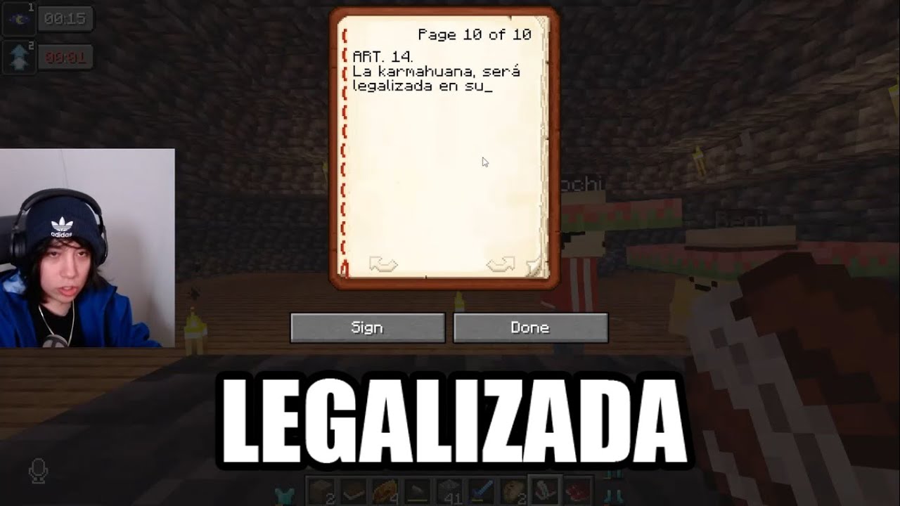 Quackity Legaliza La En Karmaland Revolución Youtube