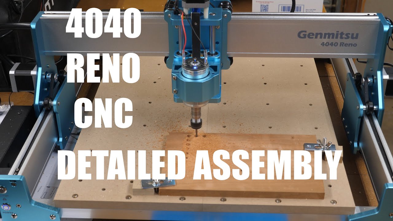 Genmitsu Sainsmart 4040 Reno Cnc Detailed Assembly Youtube