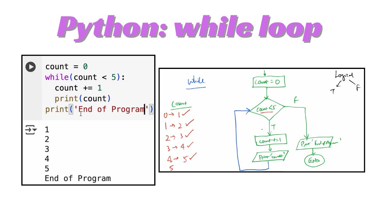 Python Lesson 23 While Loop Youtube