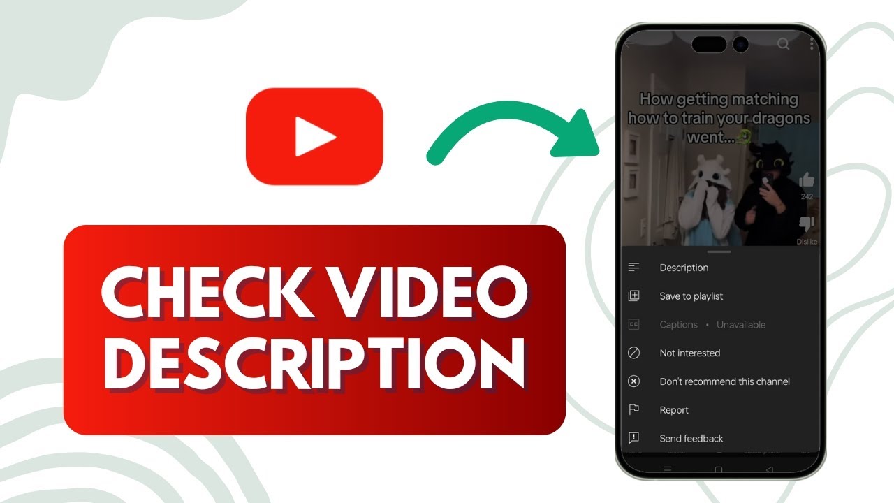 How To Check Video Description On Youtube Full Guide Youtube