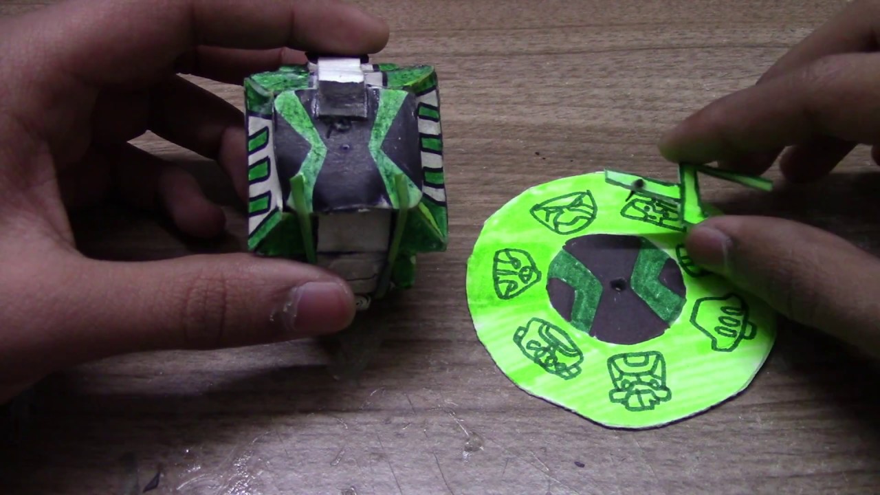 Yowawerts Diy Ben 10 Omnitrix Template Honfeed