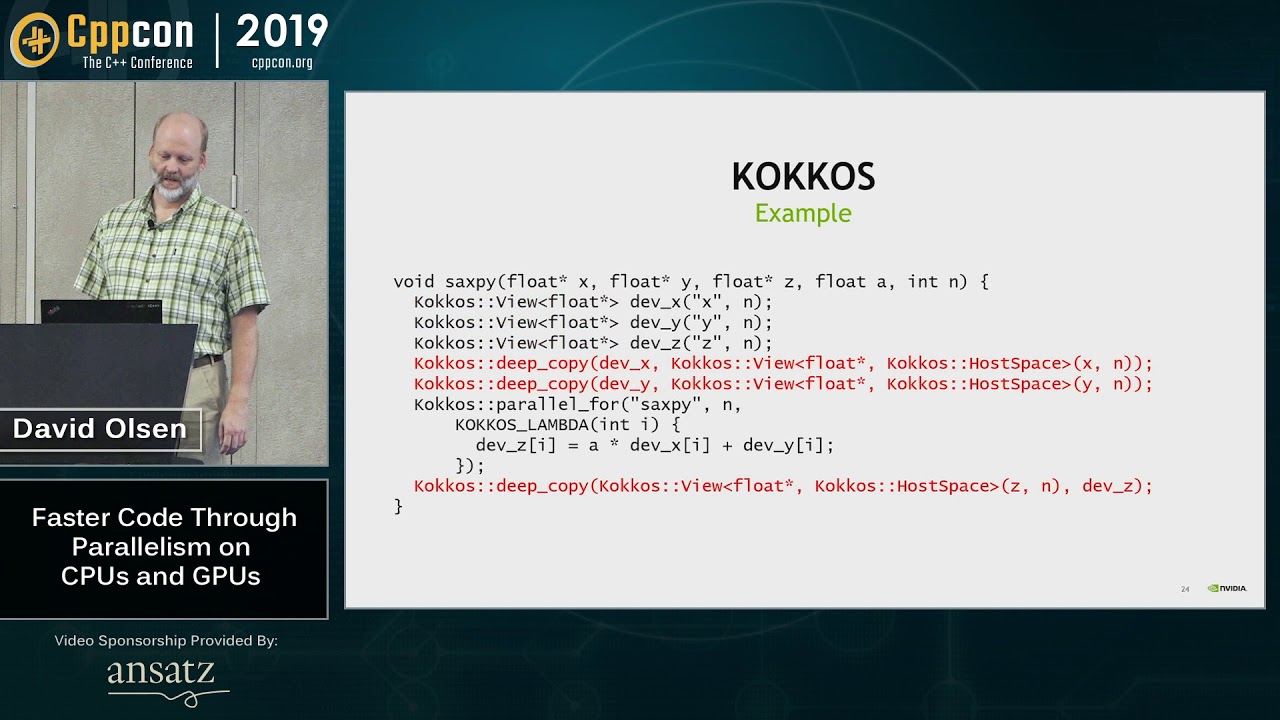 Cppcon 2019 David Olsen Faster Code Through Parallelism On Cpus And