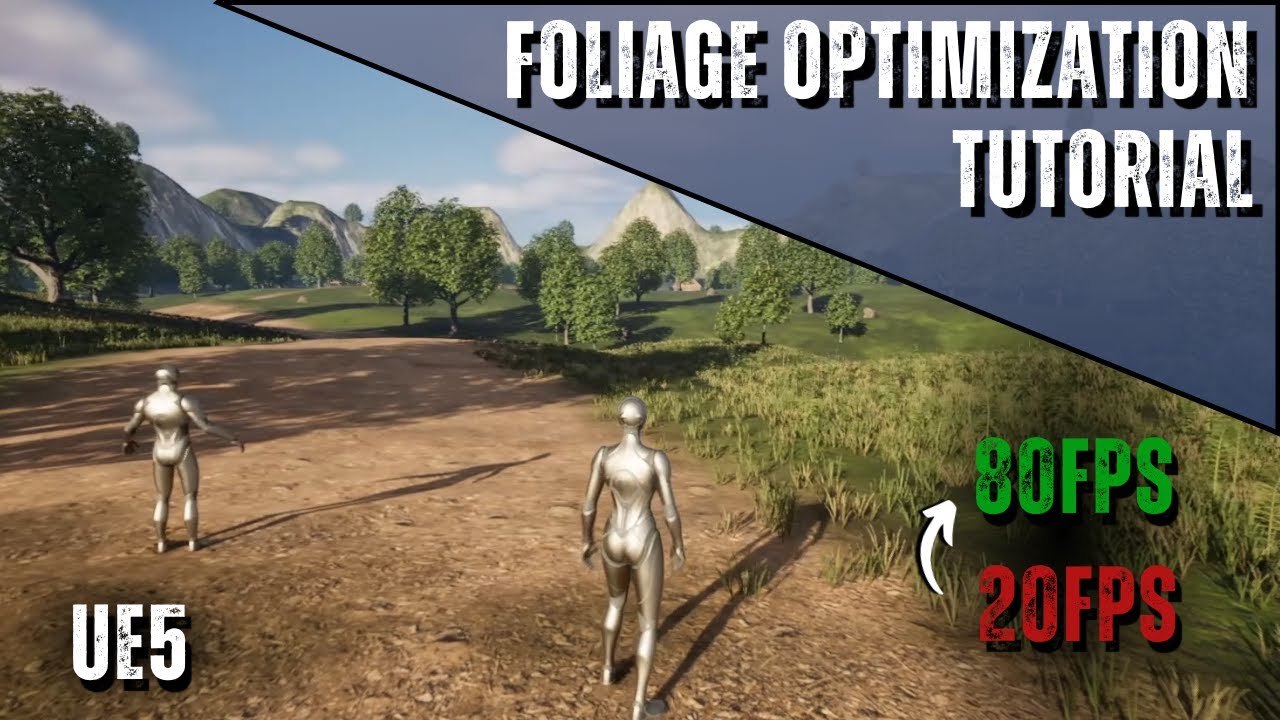 Foliage Optimization In Unreal Engine 5 Tutorial Youtube