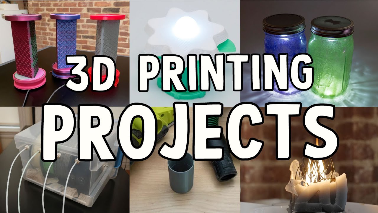 6 Easy 3d Printing Projects Youtube