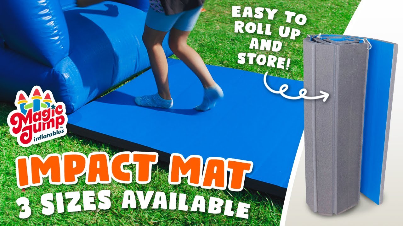 Safety Impact Mat For Inflatable Youtube