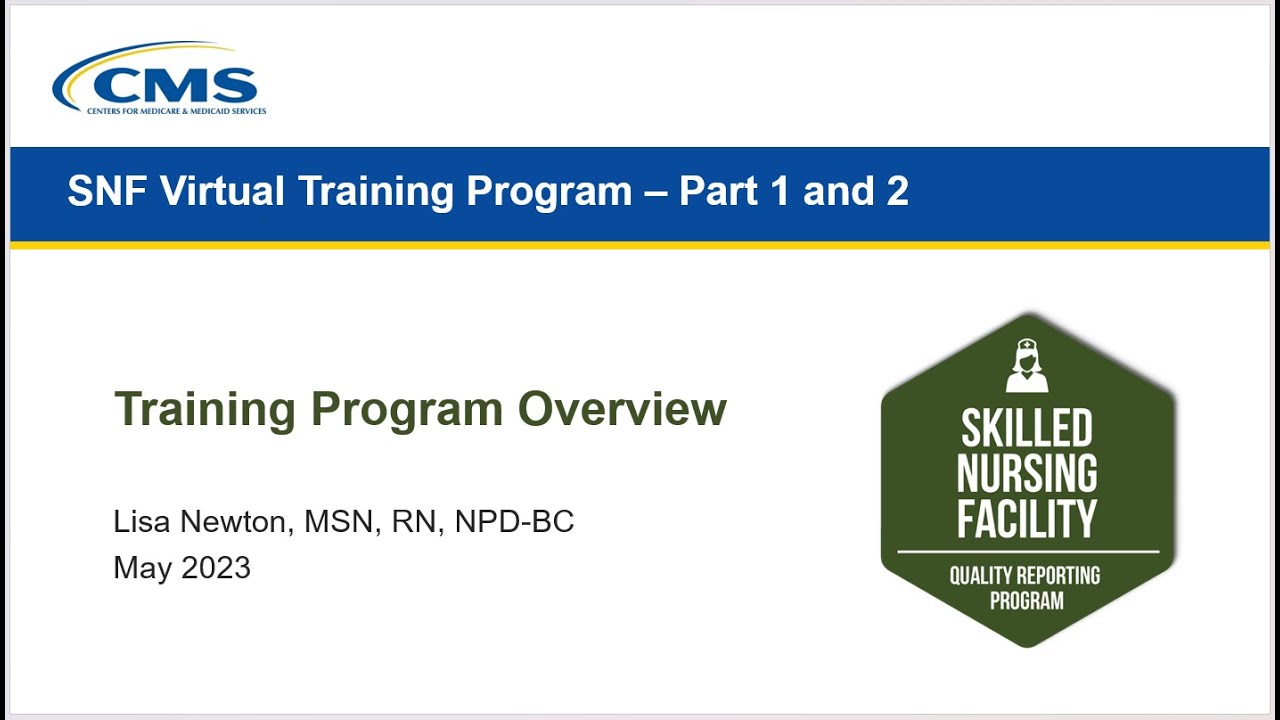 Snf Training Program Overview Youtube