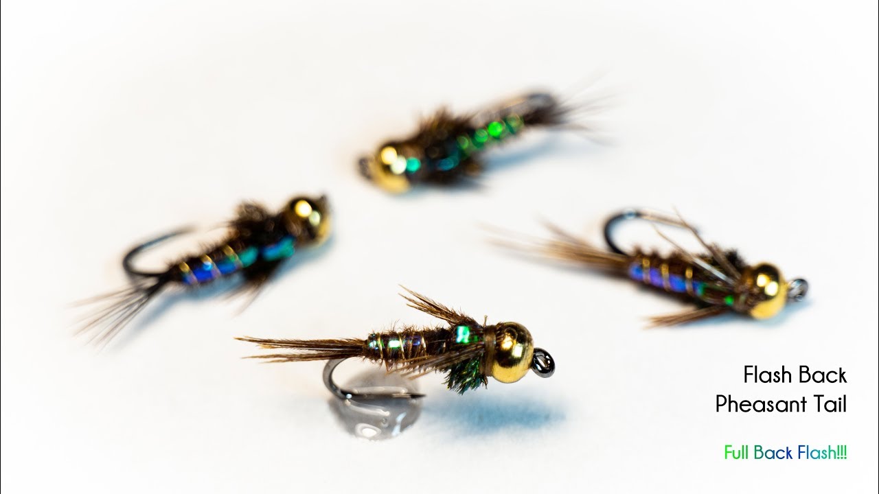 Full Back Flash Back Bead Head Pheasant Tail Mcfly Angler Fly Tying