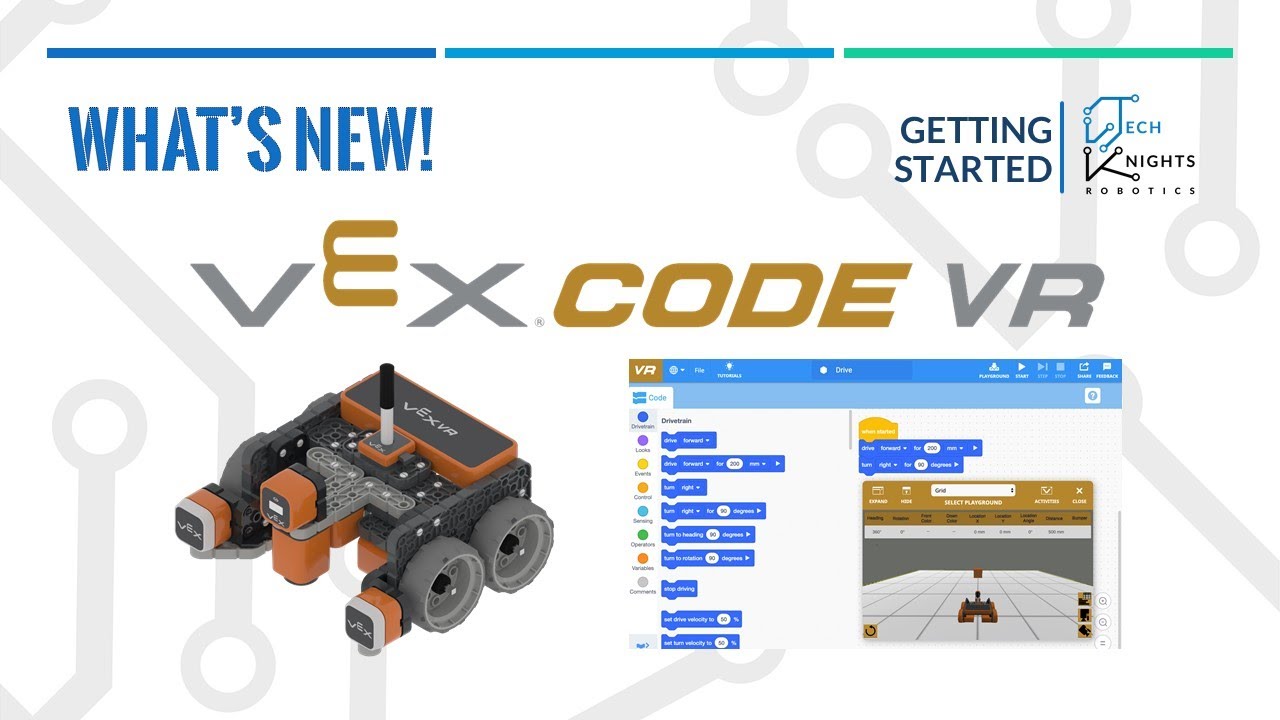 What S New Vexcode Vr Youtube