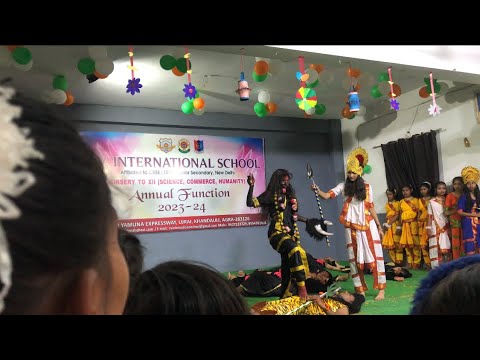 Kaali Theme Mythological Act School Performance Cv International