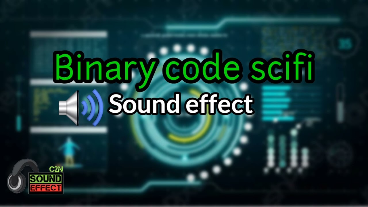 Binary Code Scifi Sound Effect Youtube