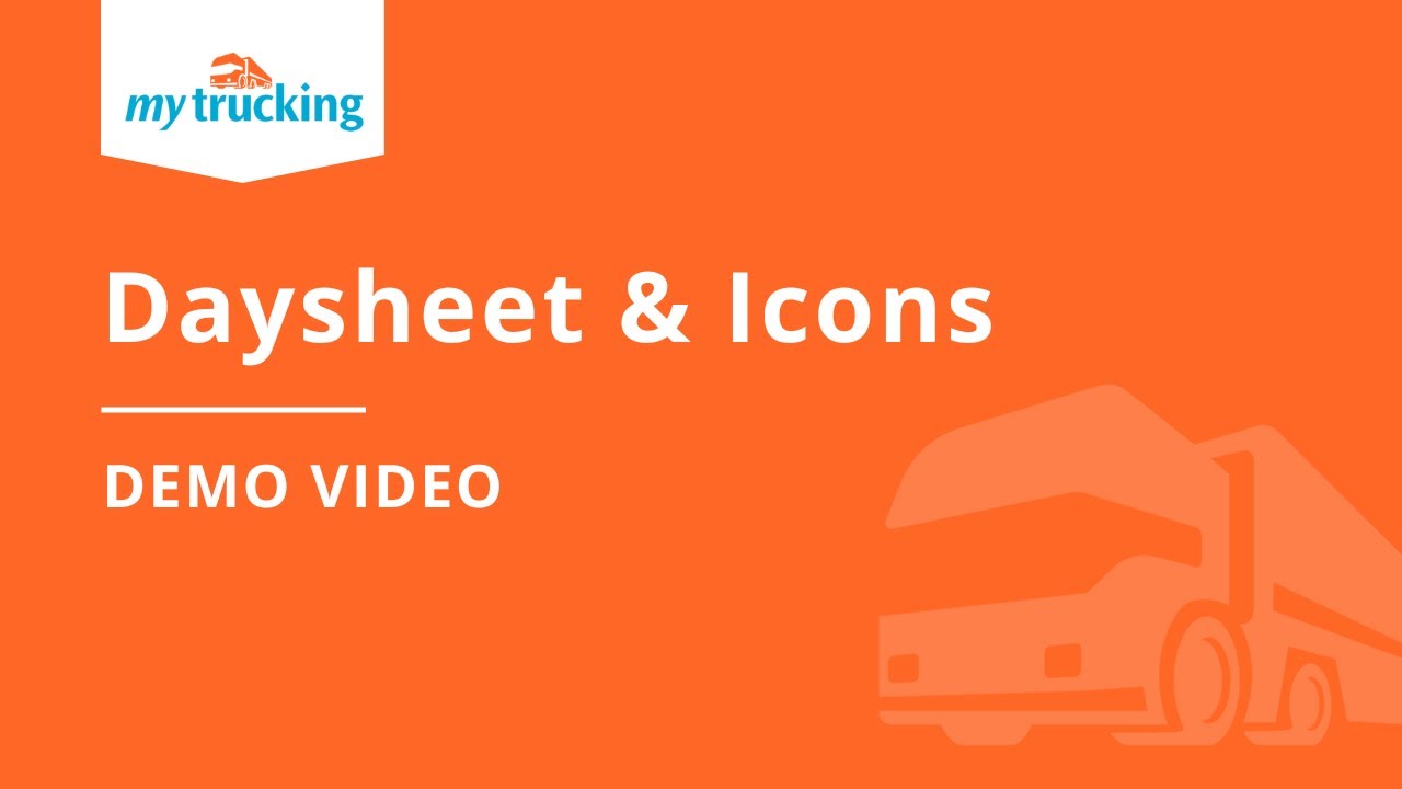 Daysheet And Icons Youtube