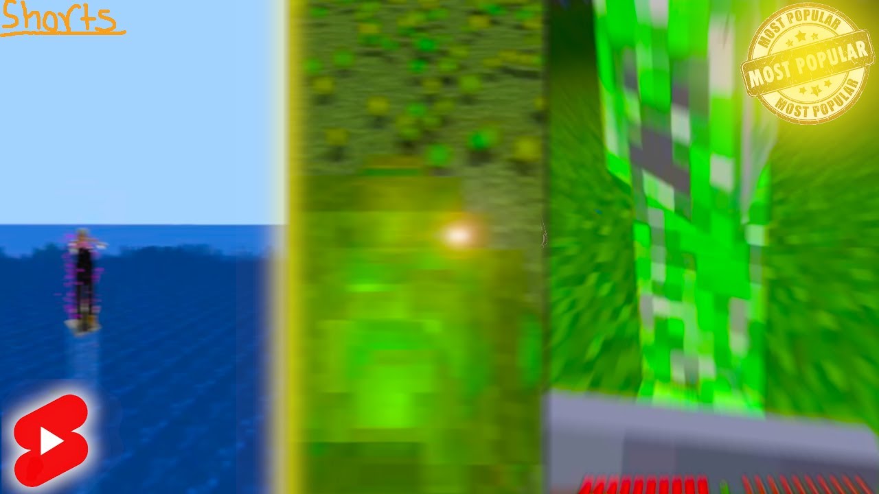 Most Viewed Minecraft Shorts Compilations By Crunchshorts Shorts