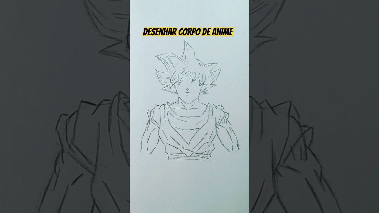 Como Desenhar Corpo De Anime Shorts Youtube