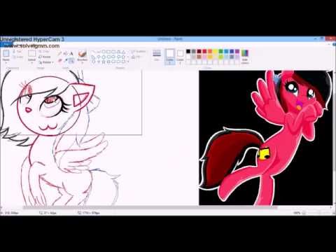 Catpony Jenny Song Oc Speedpaint Youtube