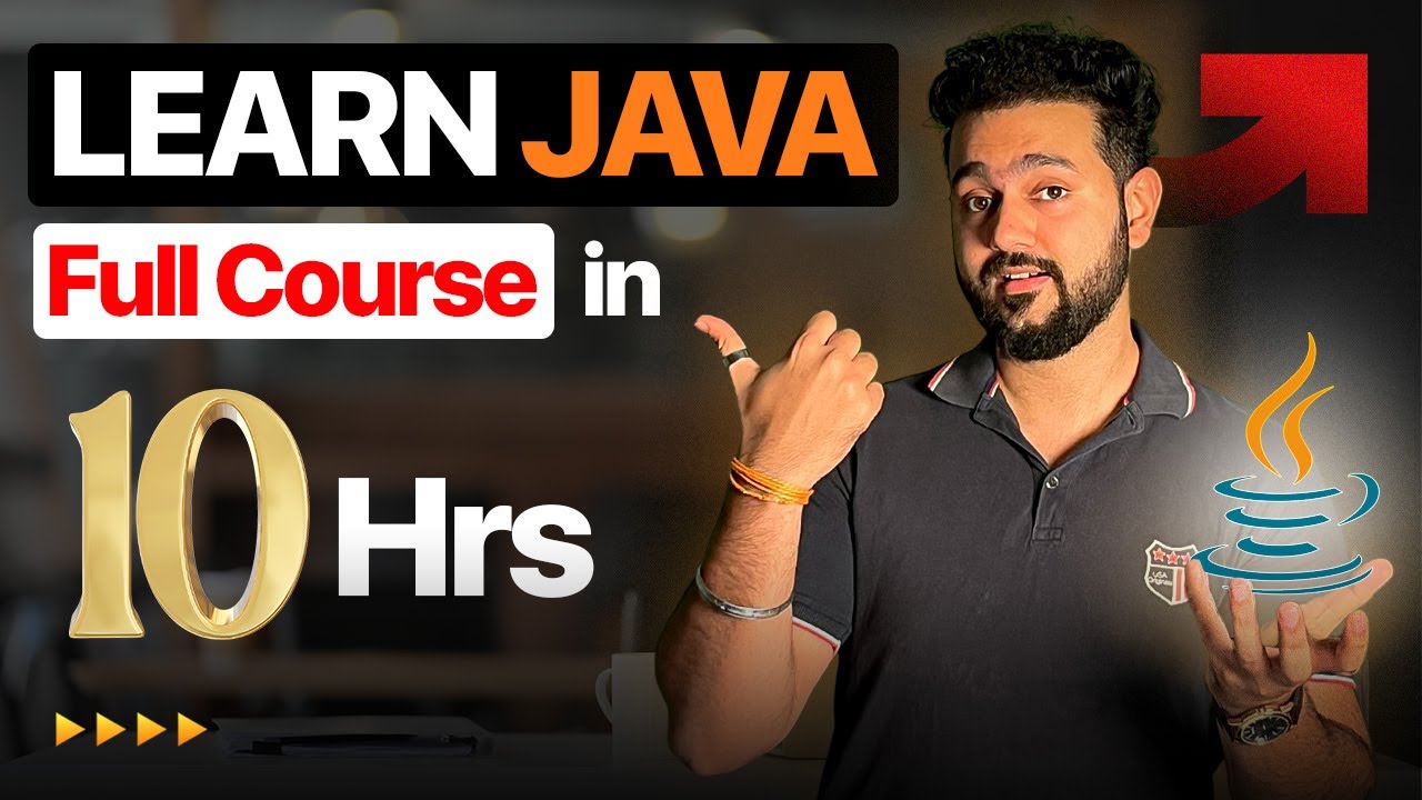 Java Full Course For Beginners 2025 Java Tutorial For Beginners 10