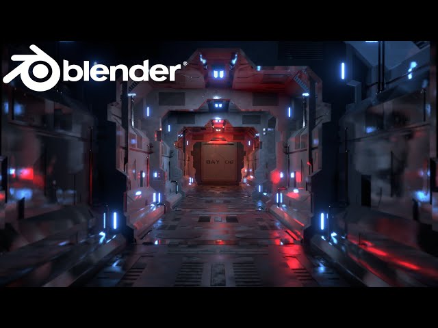 Scifi City Animated Concepts Blender 3d The Casa Blog Network Sci Fi