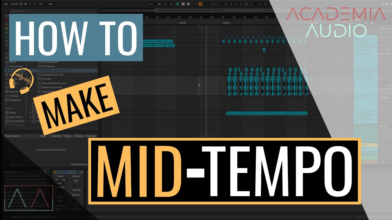 How To Make Mid Tempo In Under 10 Minuets 2022 Style Youtube