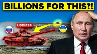 Russia Deploys Invincible Tank Armor Instantly Obliterated By Ukraine ...