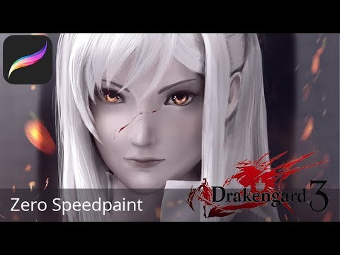 Zero From Drakengard 3 Speedpaint Youtube