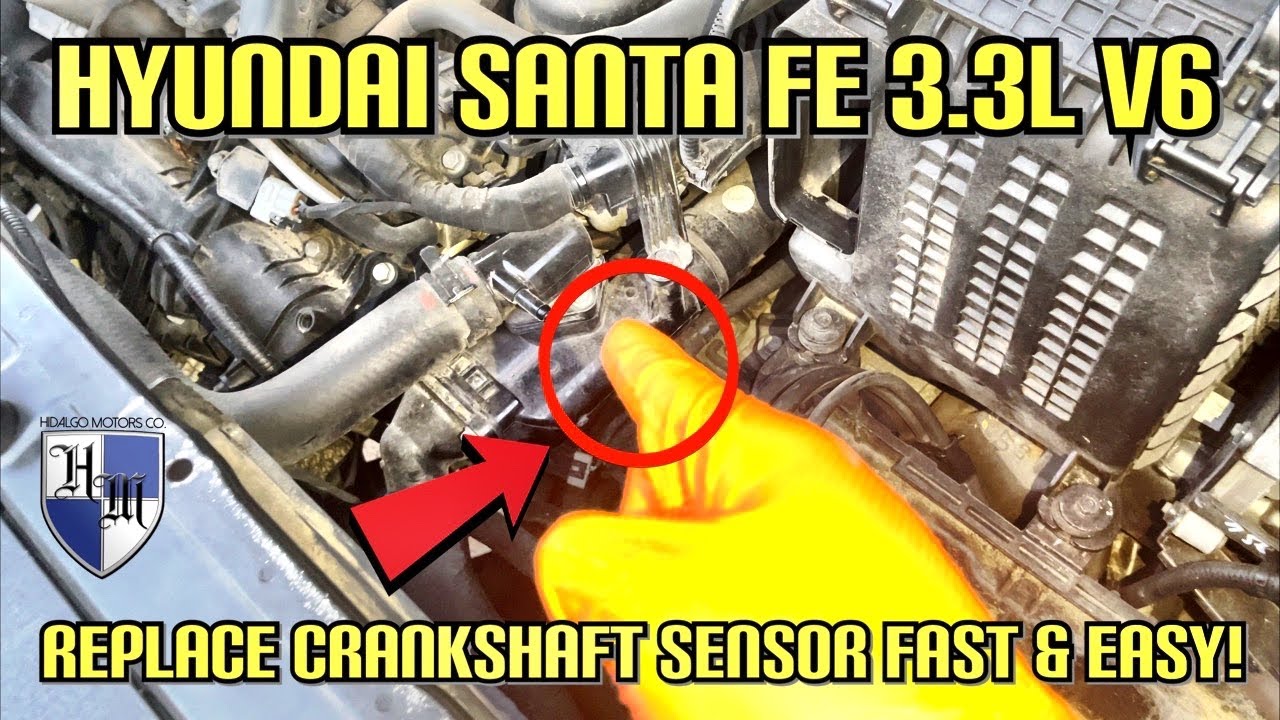 2003 Hyundai Santa Fe Crankshaft Position Sensor Location