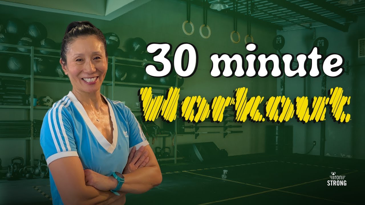 30min Strength And Power Workout Youtube