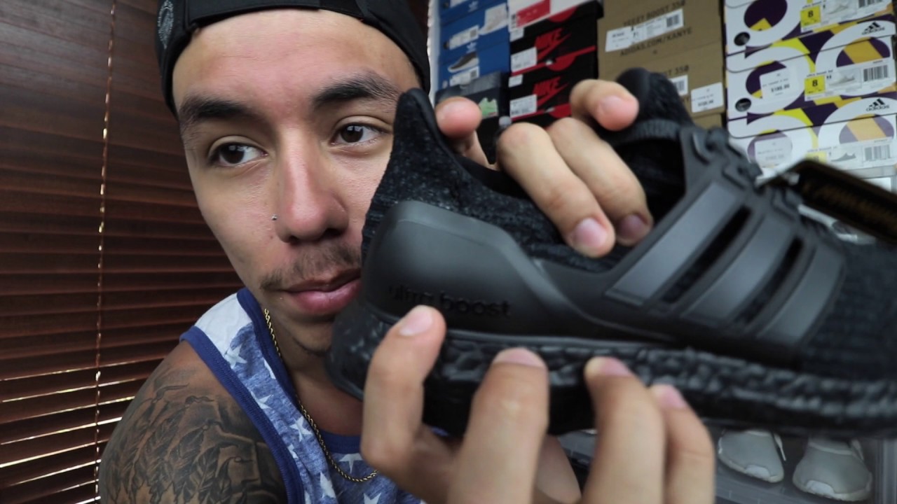 Adidas Ultra Boost 3 0 Triple Black Review Youtube