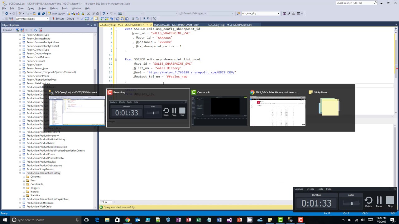 Import Sharepoint List To Microsoft Sql Server Youtube