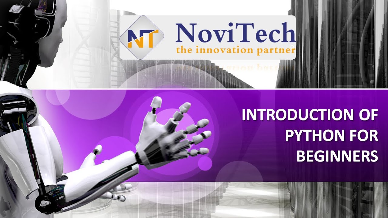 Introduction Of Python Programming For Beginners Novitech Youtube
