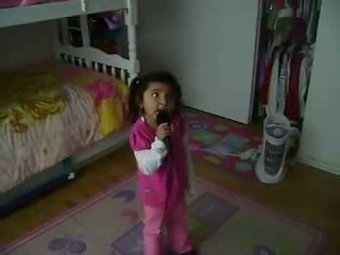 Adorable Girl Singing The Hokey Pokey Youtube