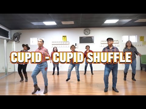 Cupid Cupid Shuffle Line Dance Routine Nonie Balermini Youtube