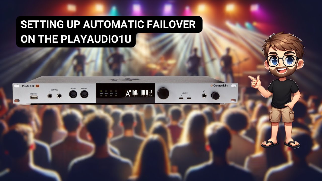 How To Set Up Automatic Failover With The Playaudio 1u Youtube