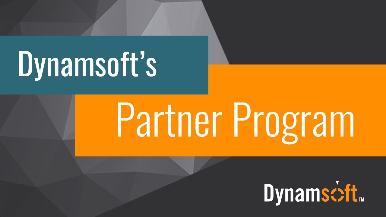 Join The Dynamsoft Partner Program Youtube