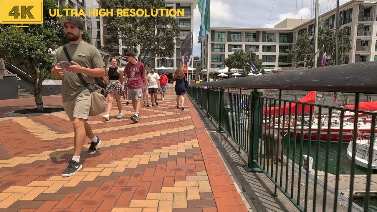 Auckland City Walking Tour New Zealand 3 Youtube
