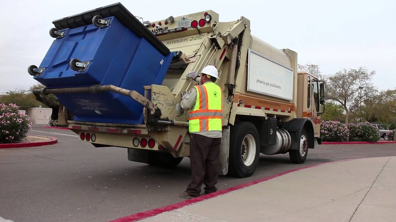 Wayne Royal Gt Garbage Truck Youtube