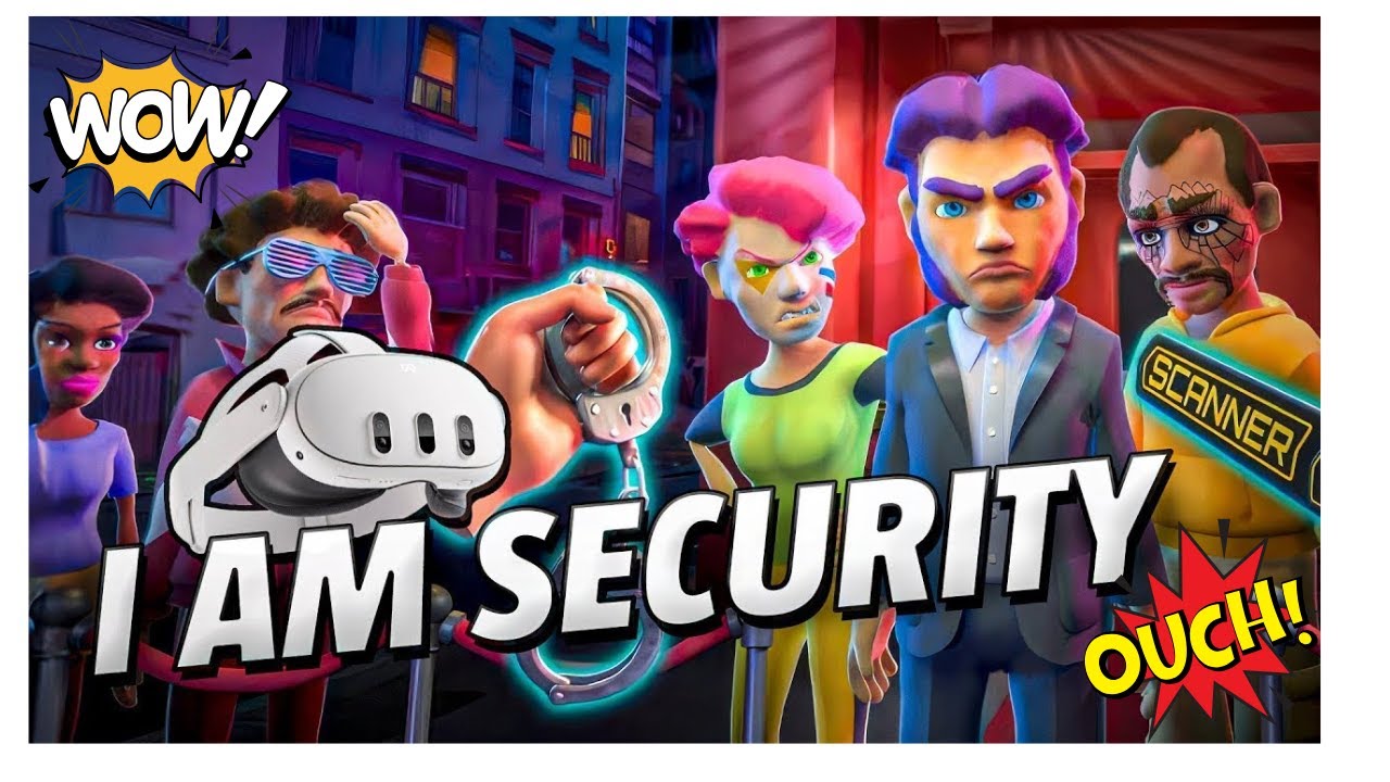 I Am Security Vr Hilarious Ai Interactions Meta Quest Games Youtube