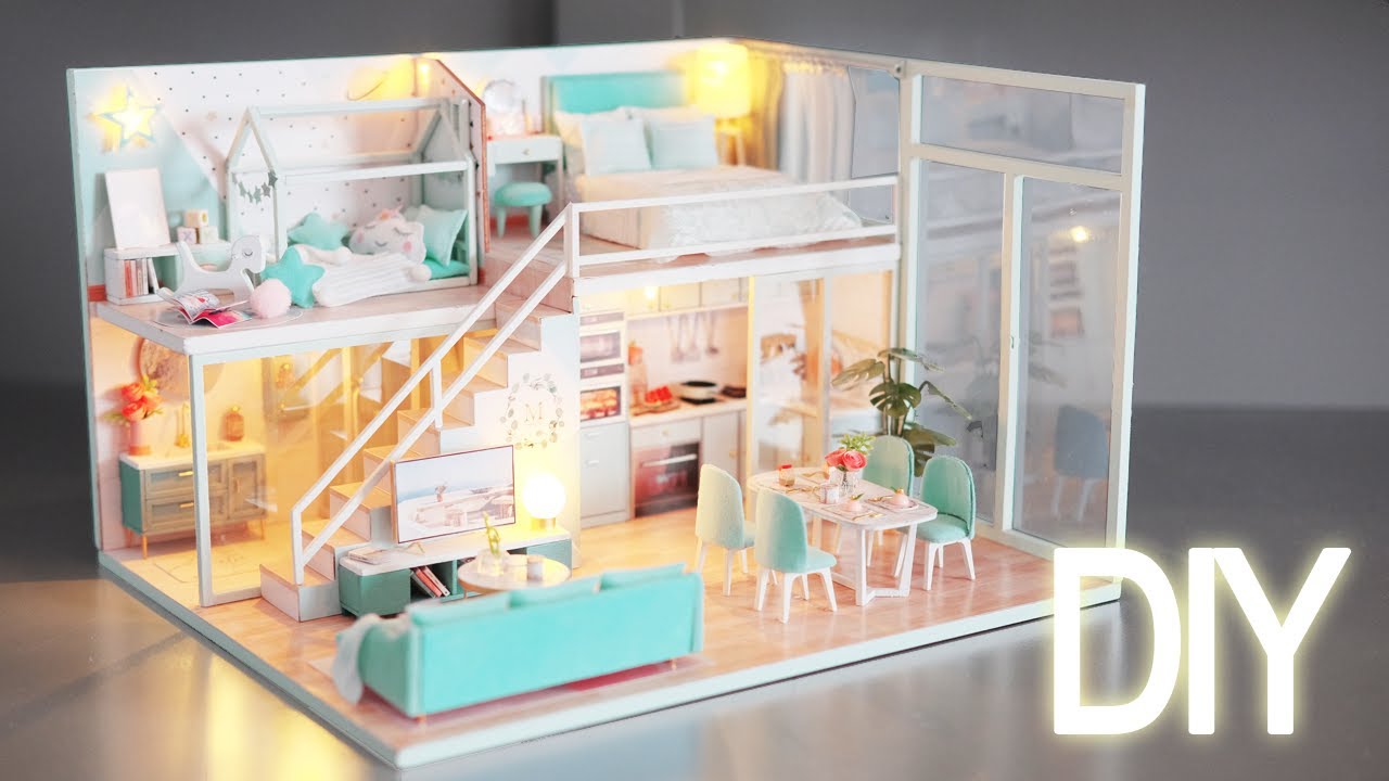 Dyi Dollhouse Miniatures Making