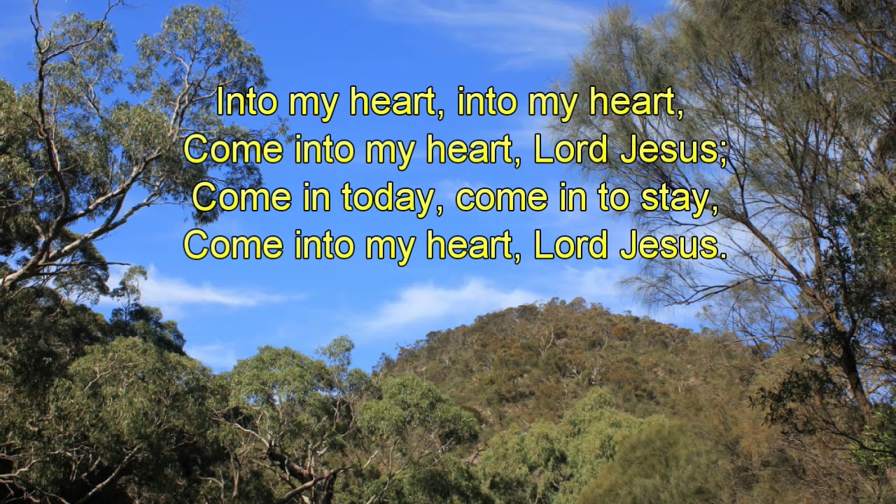 Come Into My Heart Lord Jesus Piano Christopher Tan Youtube