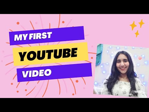 My First Youtube Video Introducing My Channel Intro Video Youtube