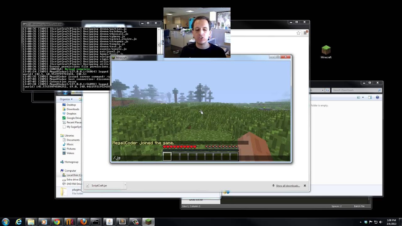 Test Scriptcraft Youtube
