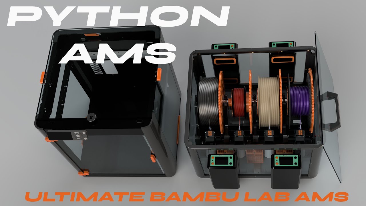 Python Ams Ultimate Bambu Lab Ams Renders Youtube