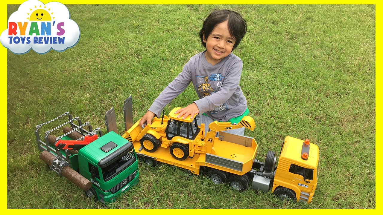 Construction Vehicles Toys Videos For Kids Youtube