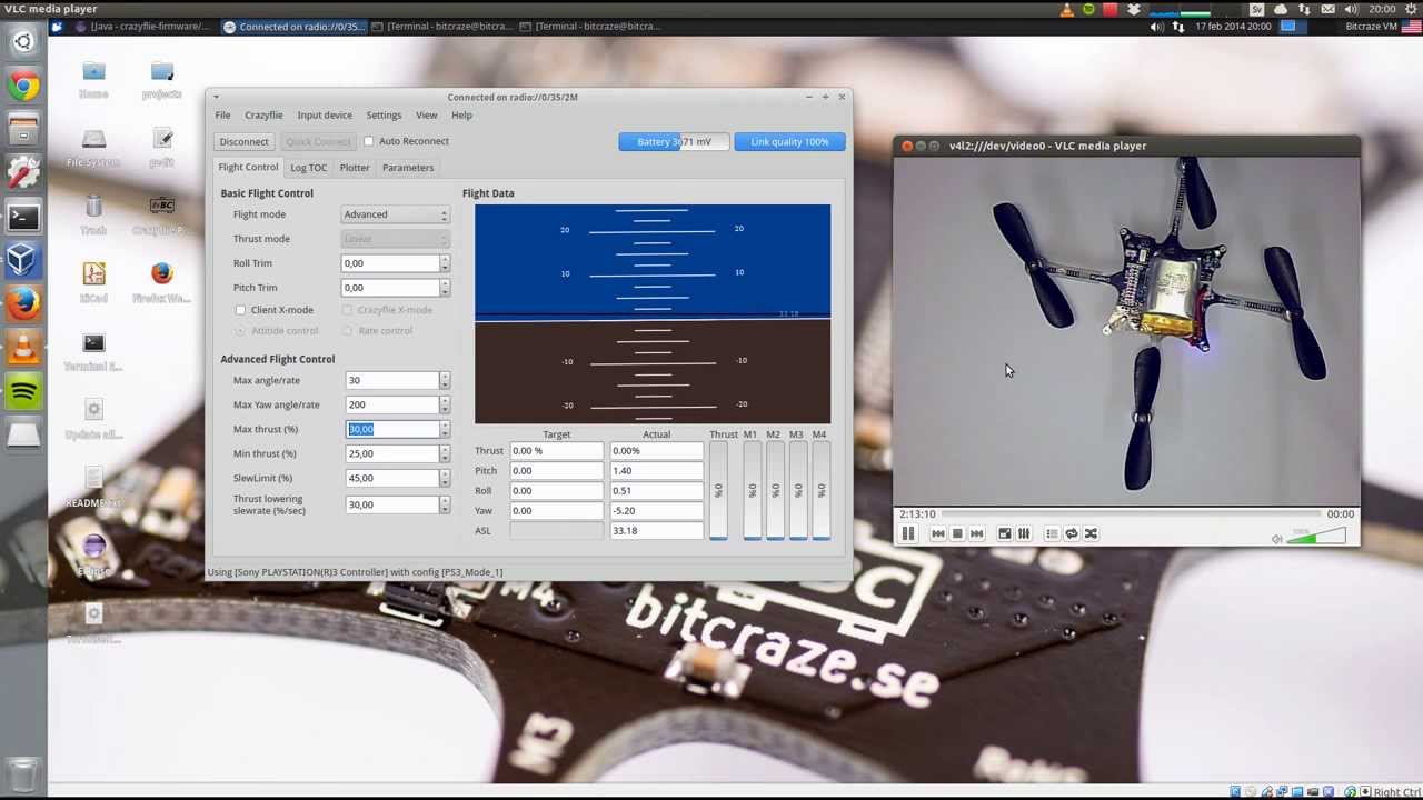 Crazyflie Logging And Parameter Framework Tutorial Youtube