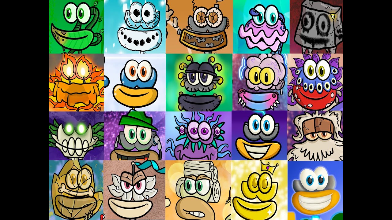 The Elemental Wubbox Compilation Mega Msm Remix Youtube
